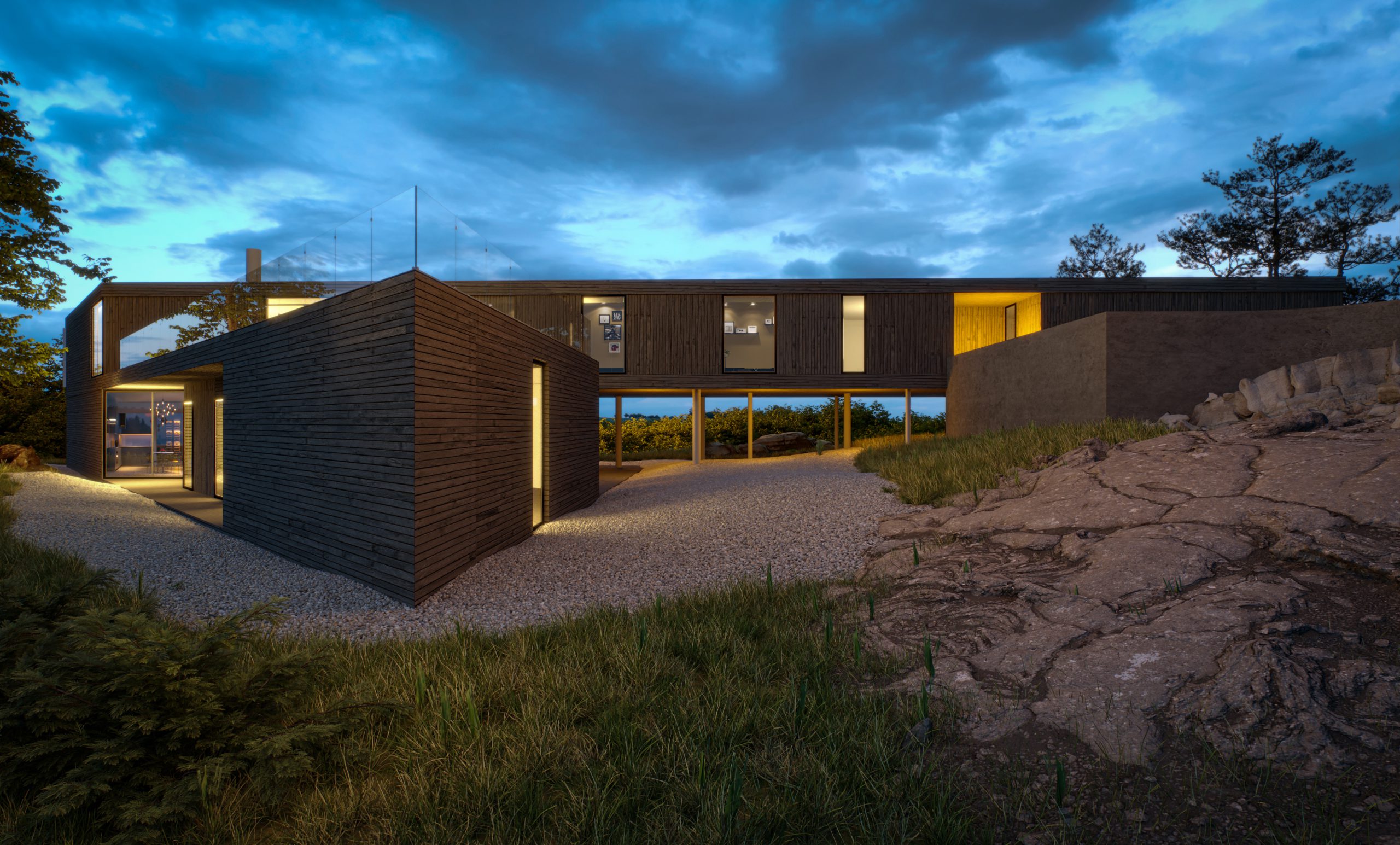 Villa R Architectural Visualization, NORWAY - Archilization