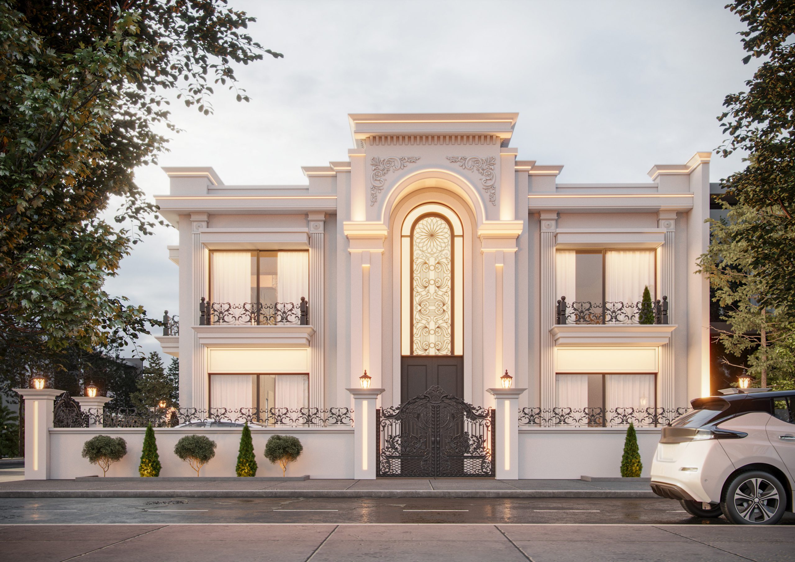 Classic Facade Visualization, Iraq - Archilization